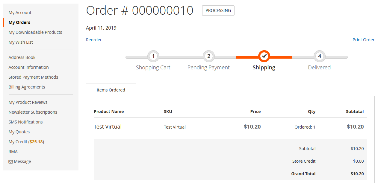 Magento2 Custom Order Processing Steps