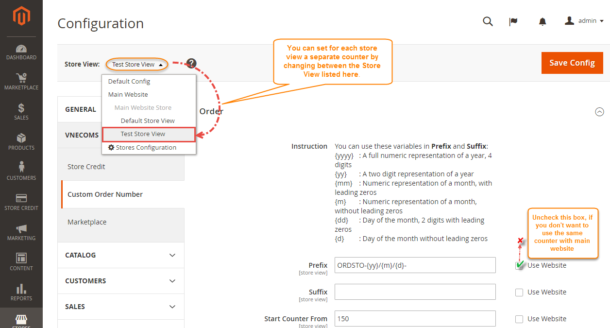 Custom Order Number | Magento2 Extension