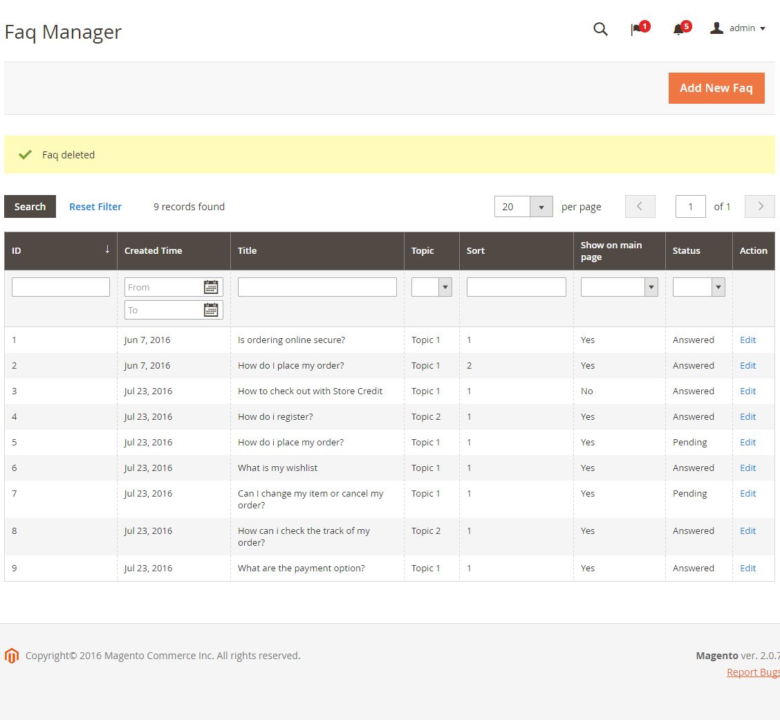 Magento FAQ extension | Magento Knowledge Base Extension