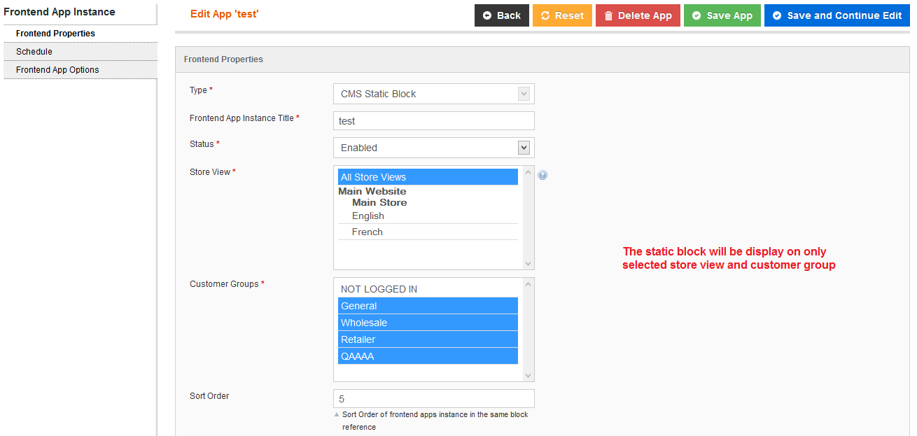 V-Blocks - Magento Extension, Magento Frontend app extension