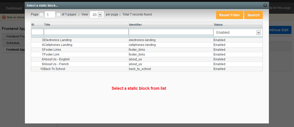 V-Blocks - Magento Extension, Magento Frontend app extension