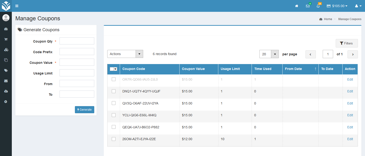 Vendor Coupon - Magento2 Marketplace ,Magento Multiple Vendors Extension