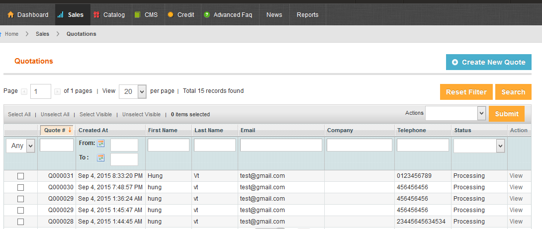 B2B Quotation For Marketplace Website - Magento Marketplace Extension