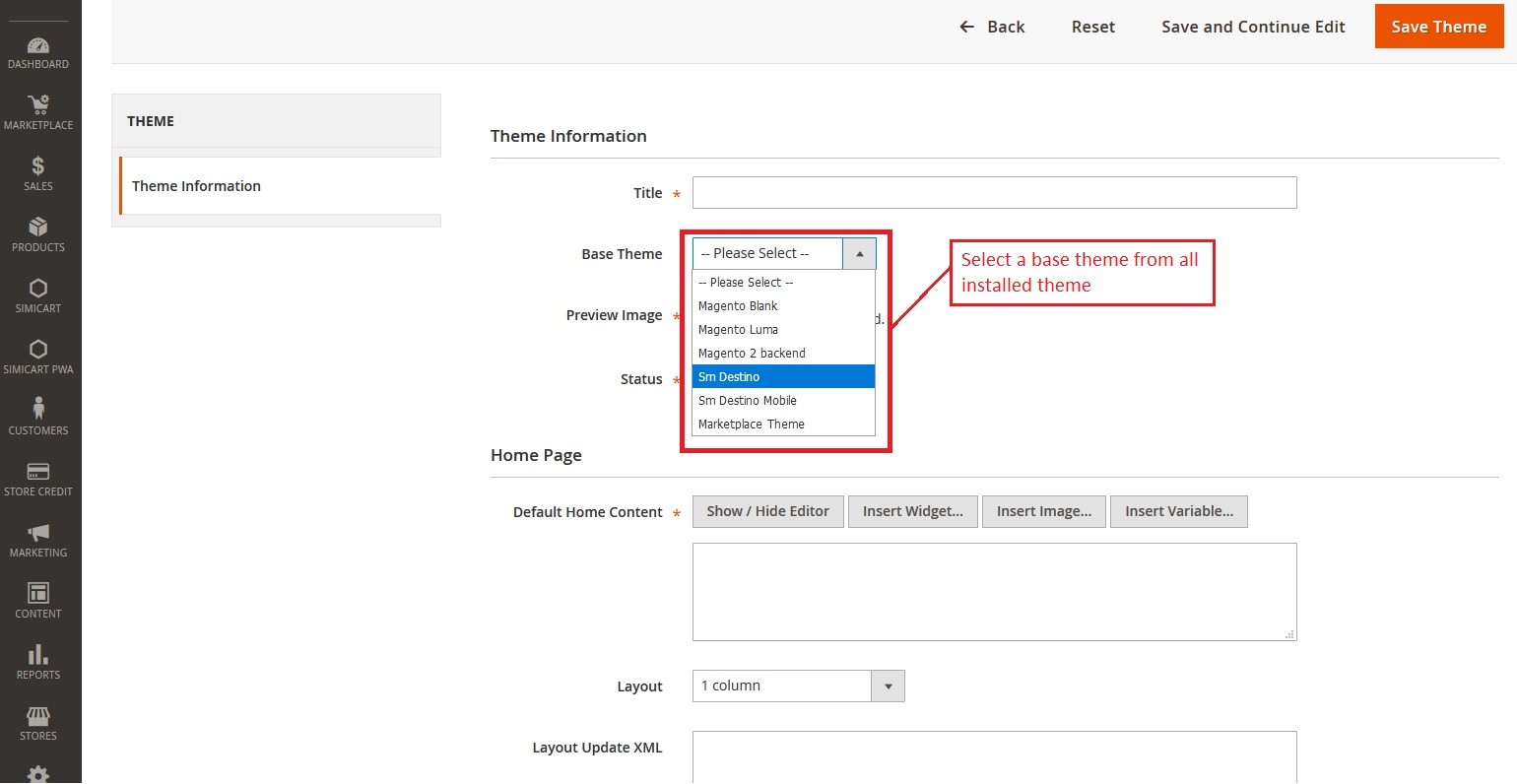 Vendor Theme Changer - Magento2 Custom Theme For Vendor